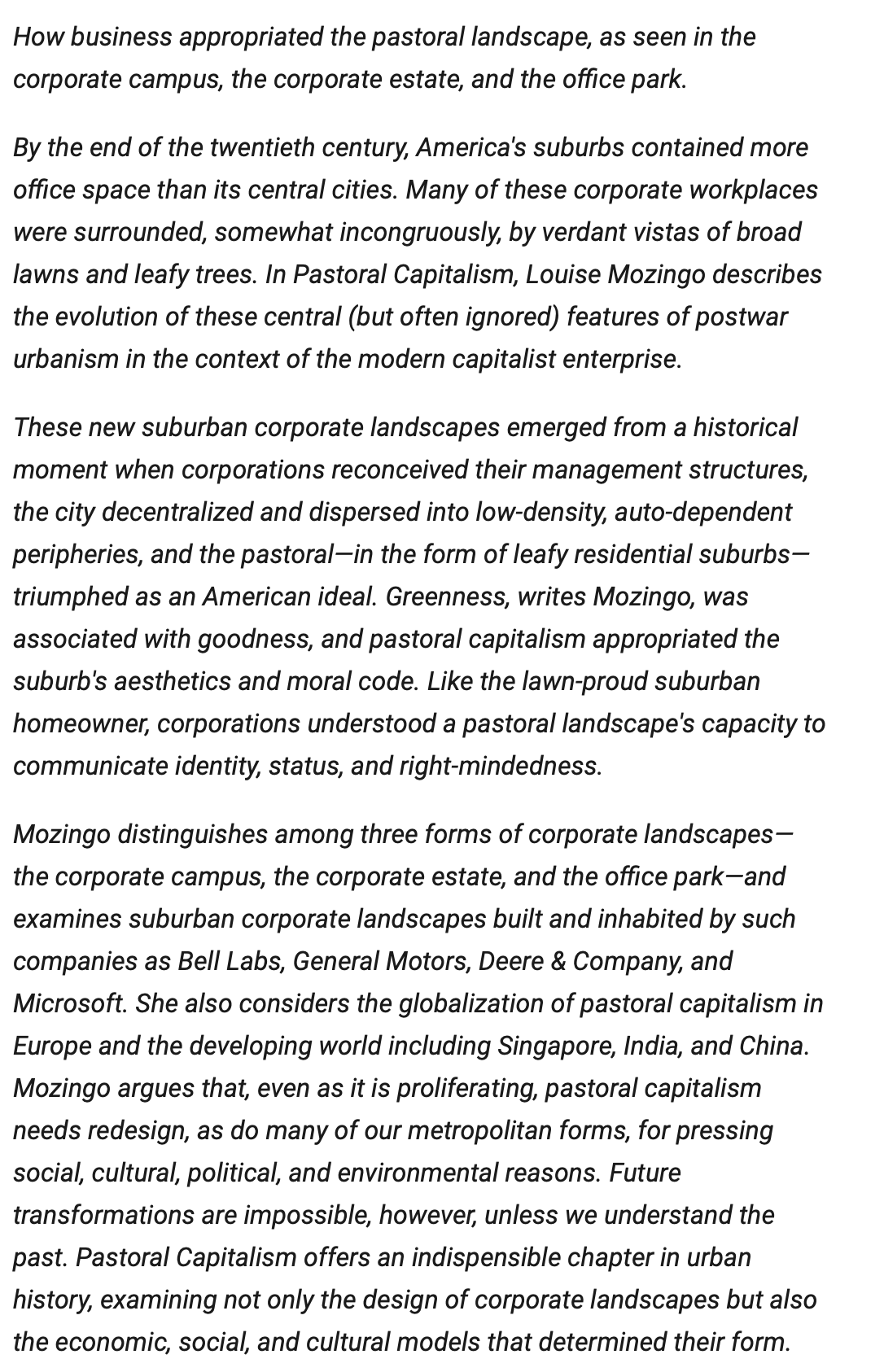 Three Forms Of Corporate Office Park The Context Of Things three-forms-of-corporate-office-park-the-context-of-things